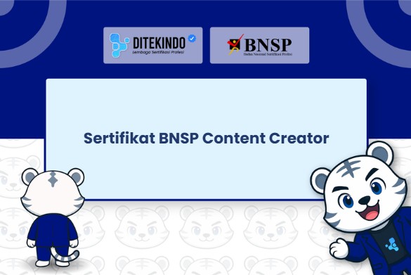 Sertifikat BNSP Content Creator Terupdate 2026 - LSP Ditekindo